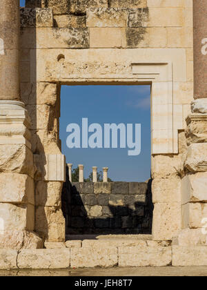 Israel, North District, Galilee, Beit She'An, Gan Ha Shlosha hot ...