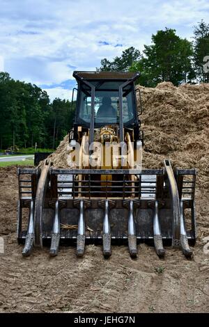 Deforestation site for new home building Stock Photo - Alamy