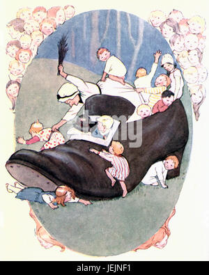 old woman lived shoe Nursery Rhyme "There Was An Old Woman Who Lived ...