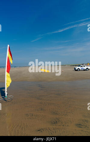 RNLI Lifeguard, Rest Bay, Porthcawl, South Wales, UK Stock Photo - Alamy