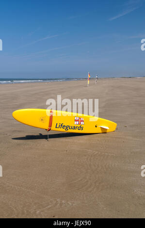 RNLI Lifeguard, Rest Bay, Porthcawl, South Wales, UK Stock Photo - Alamy