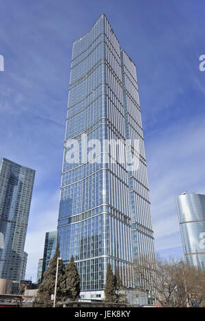 BEIJING-JAN. 25. Glass surface of a skyscraper. McKinsey predicts that ...