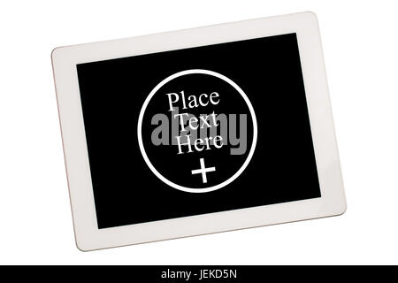 Composite image of place text here Stock Photo - Alamy