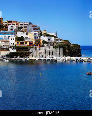 Seaside view at Bali village, Crete island, Greece Stock Photo - Alamy