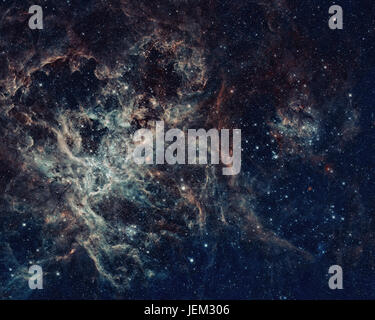 Tarantula Nebula is the star-forming region of ionised hydrogen gas is ...