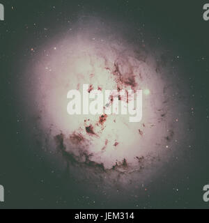 Dust lanes and star clusters of giant elliptical galaxy NGC 1316 in the ...