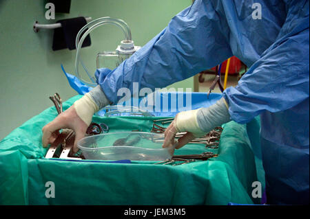 The operating department practitioner (ODP) ensures all instruments and ...