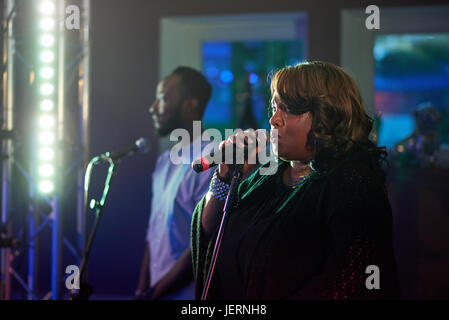 The Terri Green Project performing on 24 June 2017 Stock Photo - Alamy