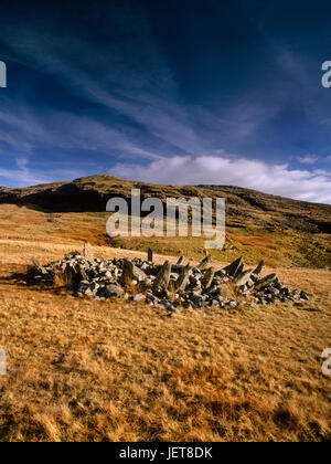 Bryn Cader Faner Stone Circle The Rhinogs Snowdonia North West Wales ...