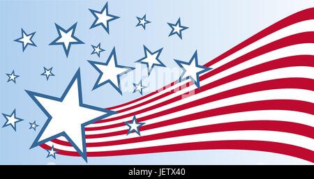 usa flag variation vector Stock Vector Image & Art - Alamy