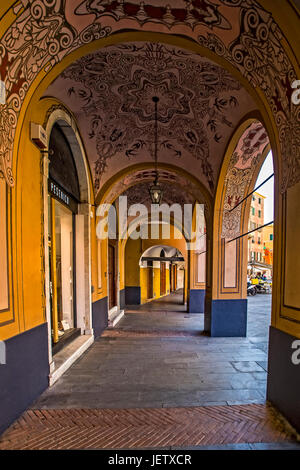 Caprera square, Santa Margherita Ligure, Ligury, Italy Stock Photo - Alamy