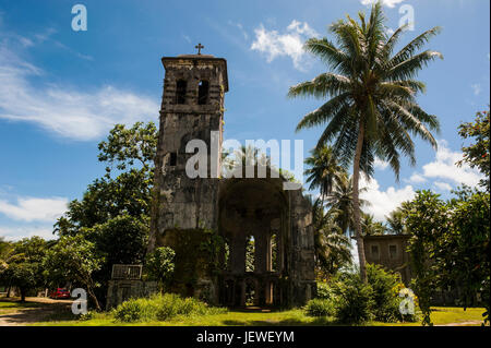 Old ruins of a church, Pohnpei, Micronesia Stock Photo - Alamy