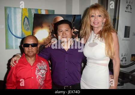 David Prak, Benny Tjandra, Laurene Landon at arrivals for SYNDICATE ...