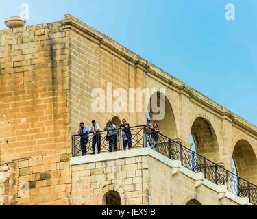 Malta's capital Valletta is a fortified city located on a hilly ...