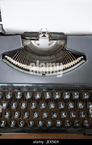 extreme Close up view of typewriter Stock Photo - Alamy