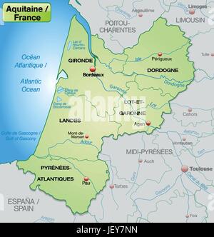 map of the world with borders in pastel green Stock Vector Image & Art ...