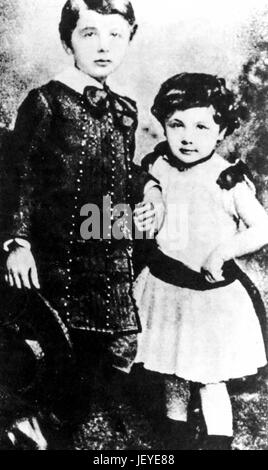 Albert and maja einstein Stock Photo - Alamy