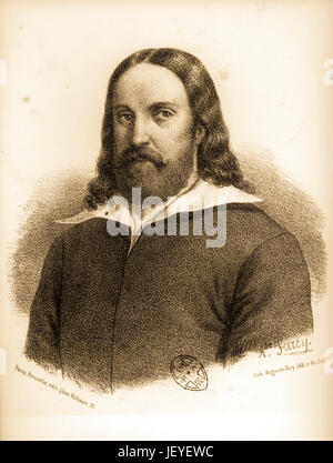 Portrait of Italian patriot and general Giuseppe Garibaldi, Italy 1860s ...