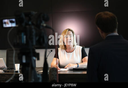 Detective Superintendent Fiona McCormack at New Scotland Yard in London ...