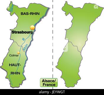 border map of alsace borders in violet Stock Vector Image & Art - Alamy