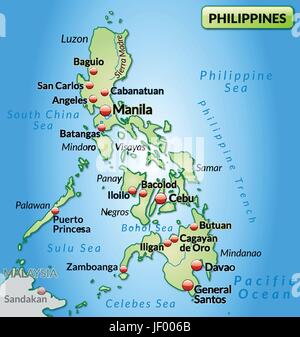 Cagayan de Oro in the Philippines emblem for print and web. Design ...