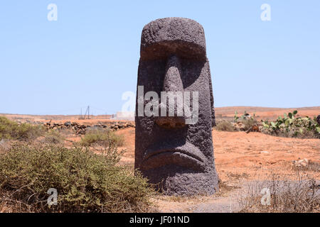 Classic Moai Mask Stock Photo - Alamy
