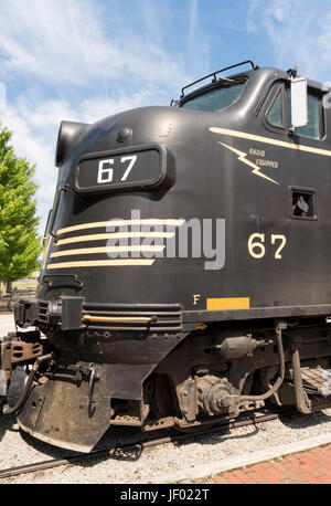 The New Tygart Flyer Excursion Train, Elkins, West Virginia Stock Photo ...