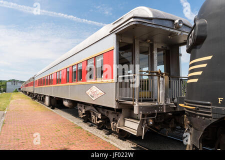 The New Tygart Flyer Excursion Train, Elkins, West Virginia Stock Photo ...