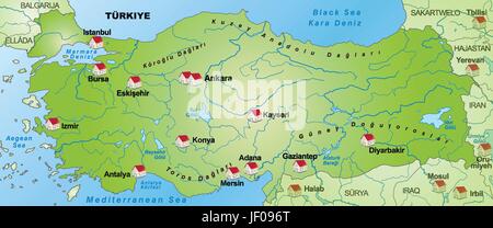 turkey, border, card, synopsis, borders, atlas, map of the world, map ...