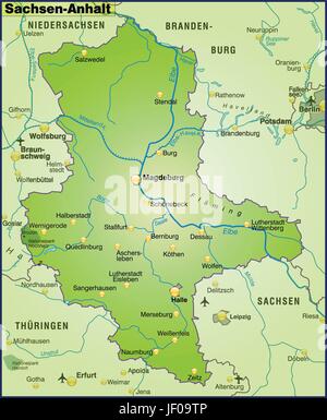 saxony, card, state, atlas, map of the world, map, sachsenkarte, saxony ...