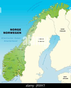 norway, card, atlas, map of the world, map, model, design, project ...