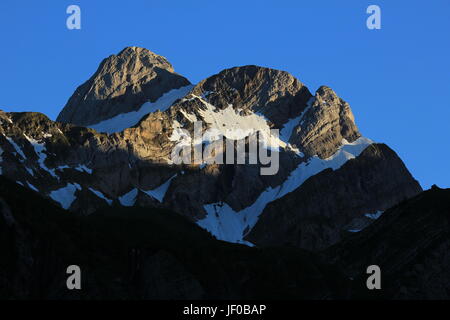 Mount Altmann just before sunset, Appenzell Stock Photo - Alamy