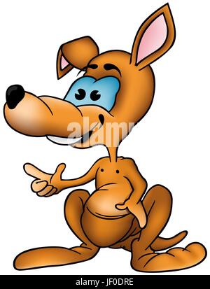 australia, kangaroo, cartoon, laugh, laughs, laughing, twit, giggle ...