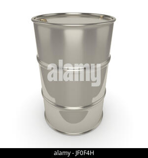 Shiny chrome barrel Stock Photo - Alamy