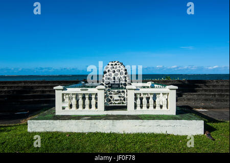 German memorial in Apia, Upolo, Samoa, South Pacific Stock Photo - Alamy