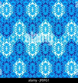 Seamless pattern illustration in traditional style like Portuguese ...