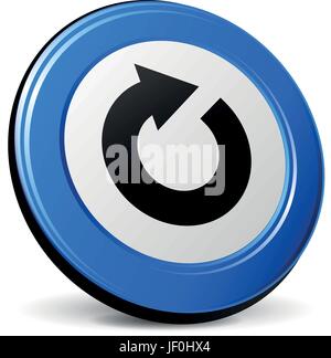 Pictograph of refresh Stock Vector Image & Art - Alamy