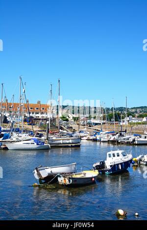 Axmouth village - Devon, United Kingdom colour atlas map town plan and ...