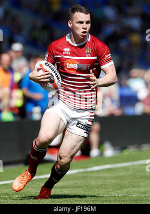Wigan Warriors' Liam Marshall during the Betfred Challenge Cup match at ...