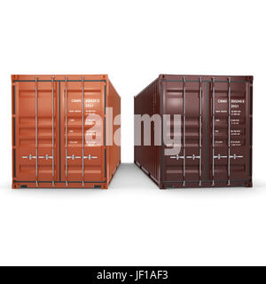 3D rendering containers Stock Photo - Alamy