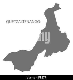 Map of Quetzaltenango, a province of Guatemala Stock Vector Image & Art ...