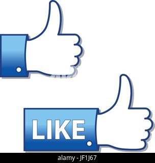 Pictograph of like Stock Vector Image & Art - Alamy