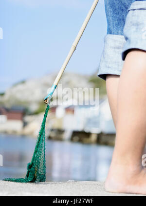 Landing net, close-up Stock Photo - Alamy