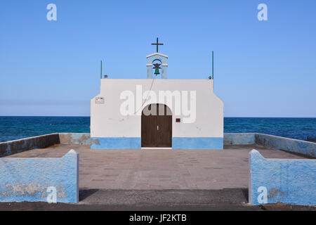 Small Spanish catholic church in the mountains of the Costa del Sol ...