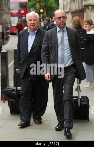 Torstein Hagen, founder of Viking Cruises, leaves the High Court in ...