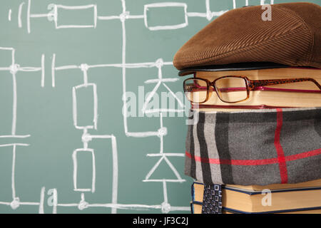 Electronic engineer, schematic diagram Stock Photo - Alamy
