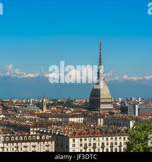 Panorama of Turin skyline Stock Photo - Alamy