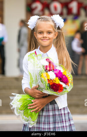 first grader girl Stock Photo - Alamy