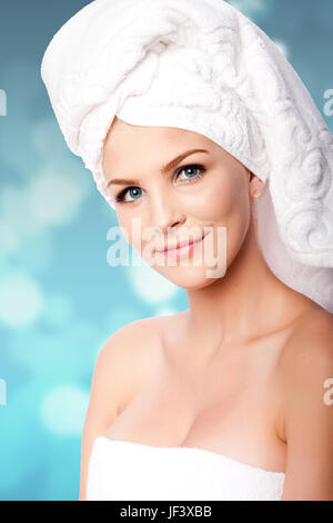 After the Bath Stock Photo - Alamy
