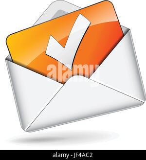 envelope mail isolated icon Stock Vector Image & Art - Alamy
